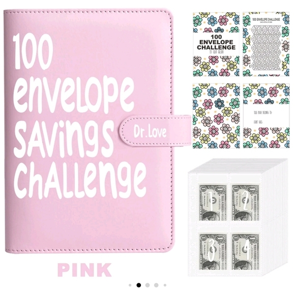 Office | 10 Envelope Savings Challenge Folder | Poshmark